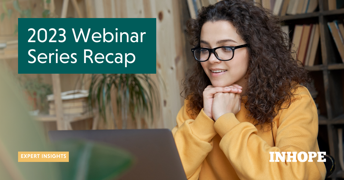 INHOPE | 2023 Webinar Series Recap INHOPE | 2023 Webinar Series Recap